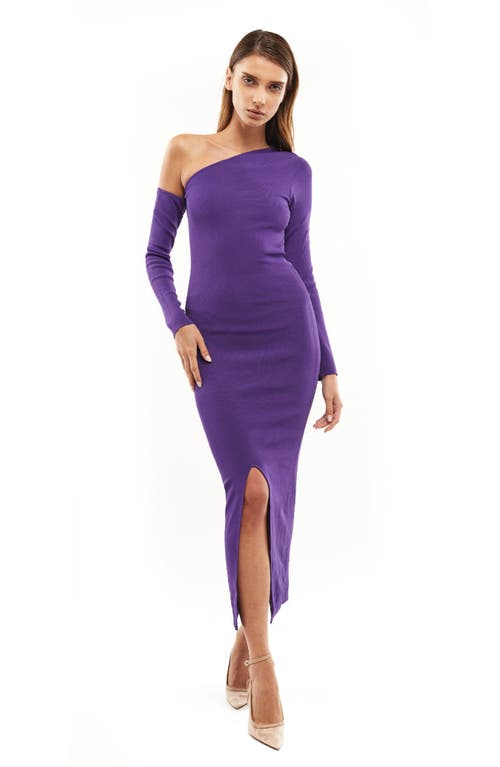 MOTHER OF ALL Federica Long Sleeve Knit Maxi Dress